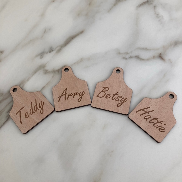 Cow Wedding Table Numbers/country Theme Wedding Table Numbers/farm ...