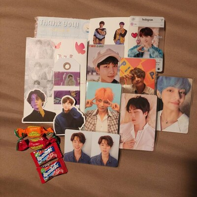 KPOP DECO STICKERS Bear Bunny Kawaii Cute Korean Japanese Toploader ...