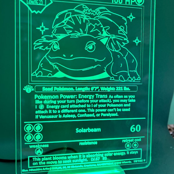 Blastoise Pokemon Card Vector SVG PDF DXF Laser Cutter File - Etsy