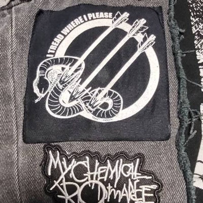 Anti-fascist tread Where I Please Punk Patch Crust Political Anarchist ...