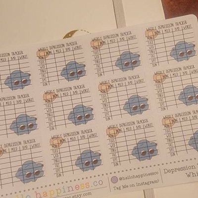 52 Week Savings Challenge Planner Stickers - Etsy