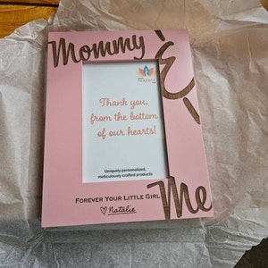 Mom Appreciation Picture Frame Personalized, Gift for Mom or Wife ...