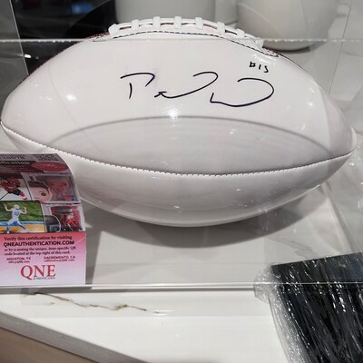 Jared Goff Autographed Detroit Lions Football Certified Signatures With ...