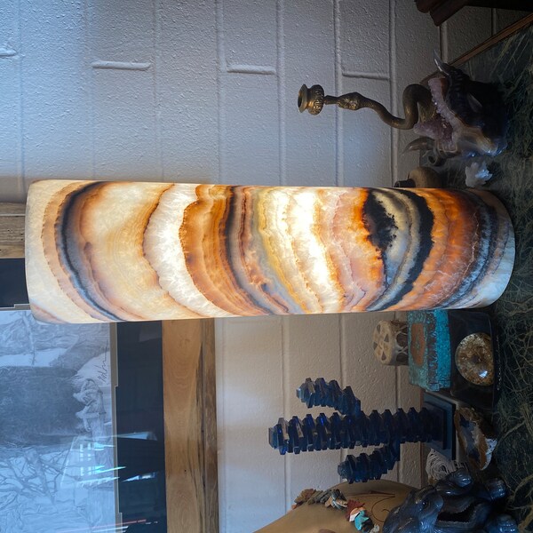 Fluorite Crystal Table Lamp (9 Out of 15) - Etsy