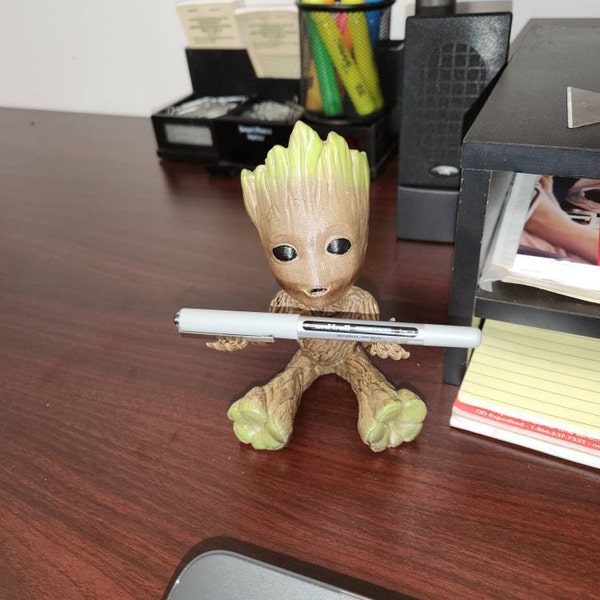 Baby Groot Pen Holder - Etsy