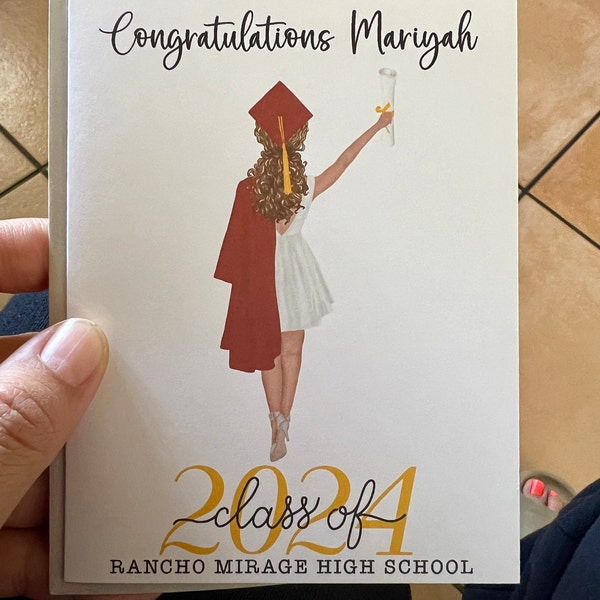Graduation Card, Congratulations Grad Card, Graduation Card for Senior ...