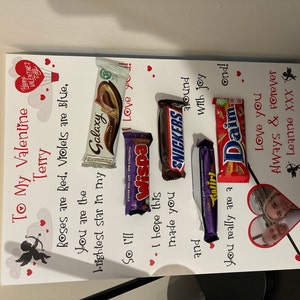 Personalised Best Friend Christmas Chocolate Board Personalised Best ...