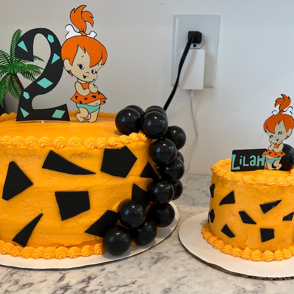 Pebbles Flintstone SVG Cut File: Baby Girl Clipart (digital Download ...