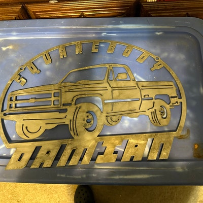 Squarebody Truck Shop 1981 1982 1983 1984 1985 1986 1987 Sign Made of ...