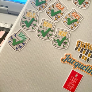 Stenography Student Progress Stickers court Reporting - Etsy