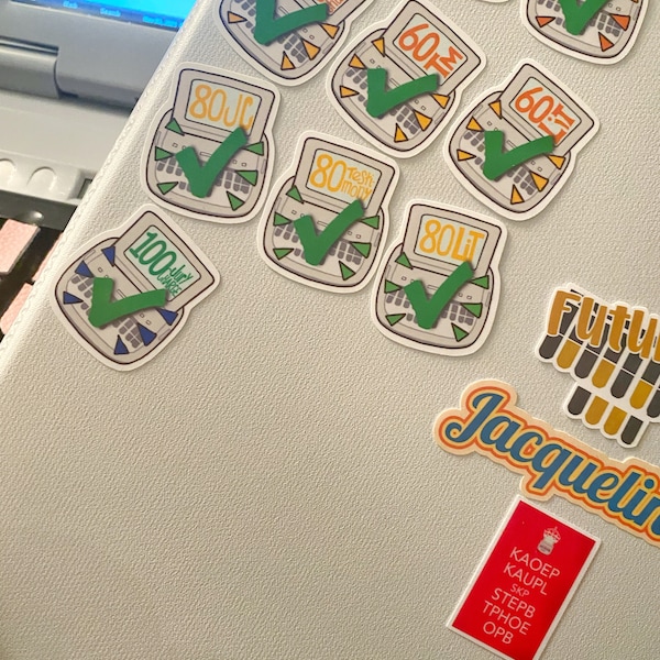 Stenography Student Progress Stickers (court Reporting) - Etsy
