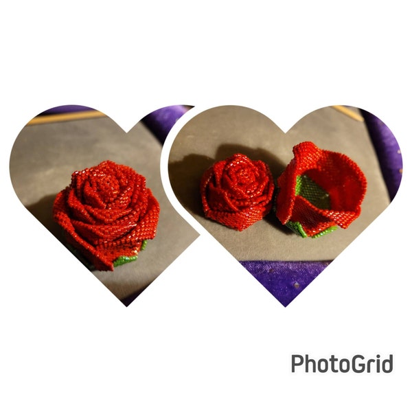 Rose Beaded Box Pattern / Tutorial - Etsy UK