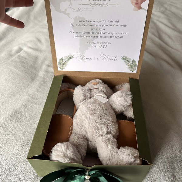 Personalized Ring Bearer Proposal Gift Box With Optional Tumbler, Gift ...