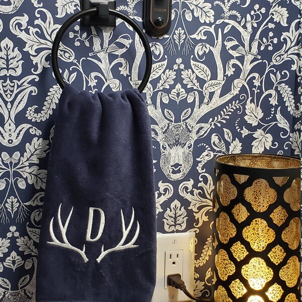 Personalized Kitchen Towel for the Cabin, Rustic Kitchen Decor ...