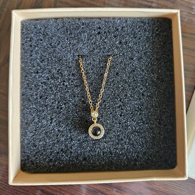 Custom Pet Fur Necklace Pet Fur Locket Necklace Dog Hair Memorial ...