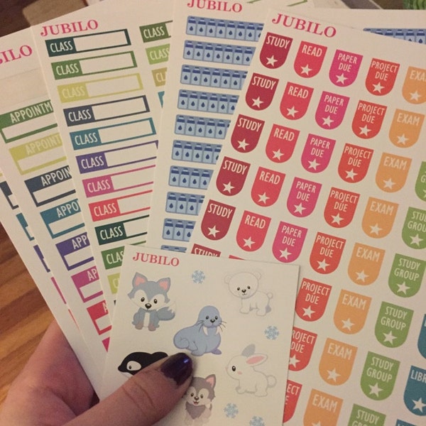 Planner Stickers Work Schedule Stickers - Etsy