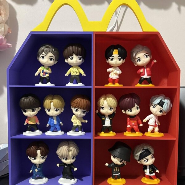 Supersized BTS Tinytan Display | Happy Meal Display | Wall Mountable ...