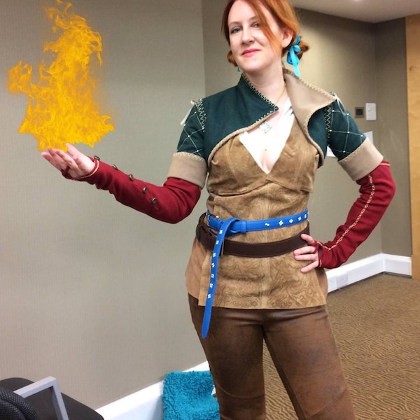 TRISS | Costume „ Triss ” Inspired by Outfit of Triss Merigold, the ...
