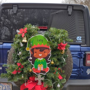 Personalized Elf Yard Decorations Multicultural Outdoor - Etsy