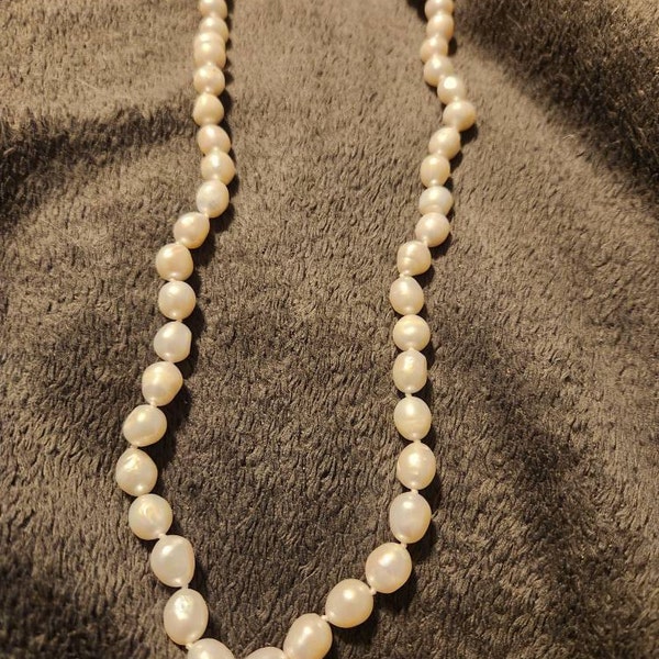 Salt Source 8mm Agate Bead Necklace/gemstone Knotted Necklace/birthday ...