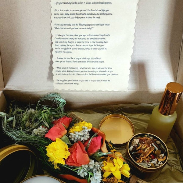 Creativity Kit~ Intention Setting Ritual Kit - Etsy