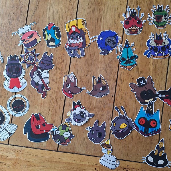 Cult of the Lamb Crown Decal - Etsy