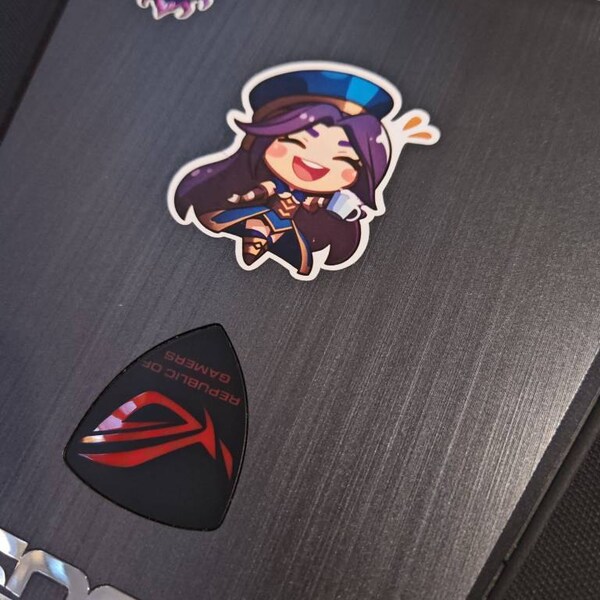 3 6pcs Demon Slayer Genya Sticker, Chibi Genya Stickers Kimetsu No ...