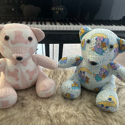 Keepsake Bear Out of Baby Clothes // Gift for Mom // Memory Bear ...