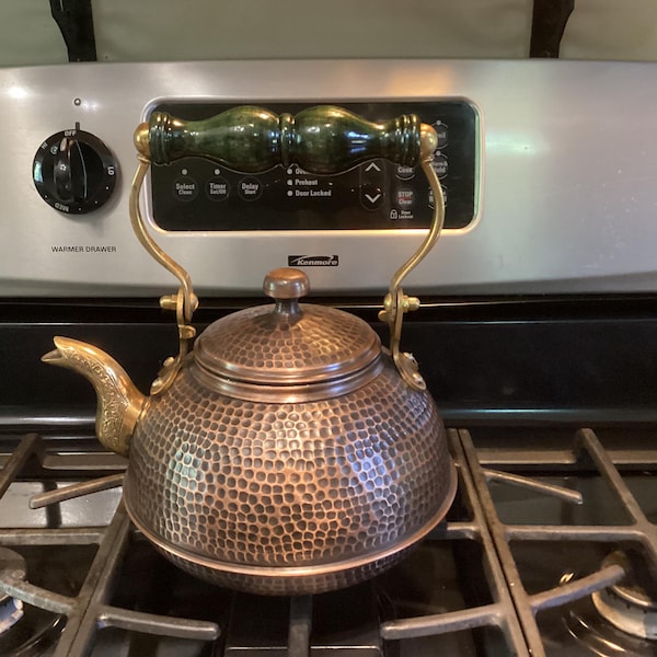 Handmade Copper Turkish Samovar, Semaver, Copper Semaver, Copper ...