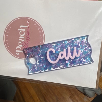 Personalized Tumbler Name Tag 40oz 30oz Name Plate - Etsy