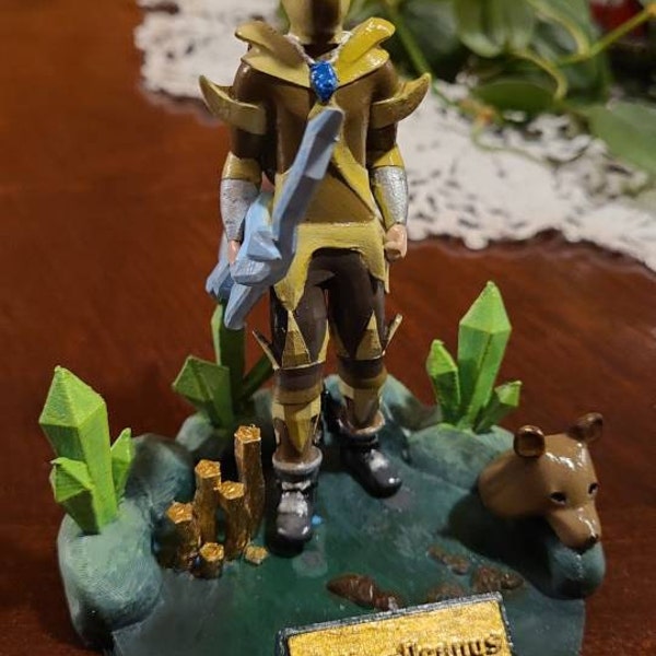 Runescape Icthlarin God Figurine 3D Print | RS3 | OSRS ...