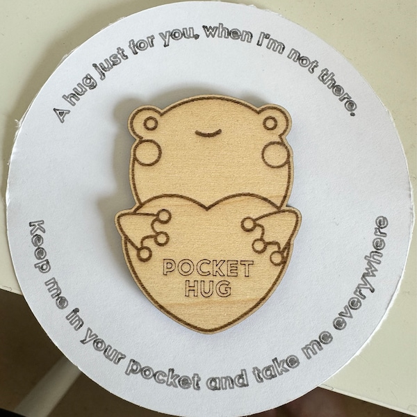 Pocket Hug Animals - Laser SVG Cut File – Glowforge Ready - Etsy
