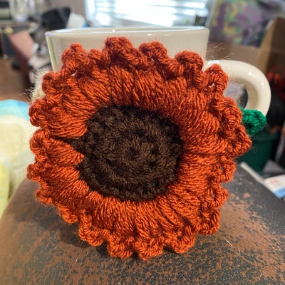Crochet Flower Mug Cozy Instant Download PDF Pattern - Etsy