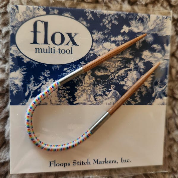 FLOX - 30 Tools - Solid Colors - Flexible Multi-tool for Crochet and ...