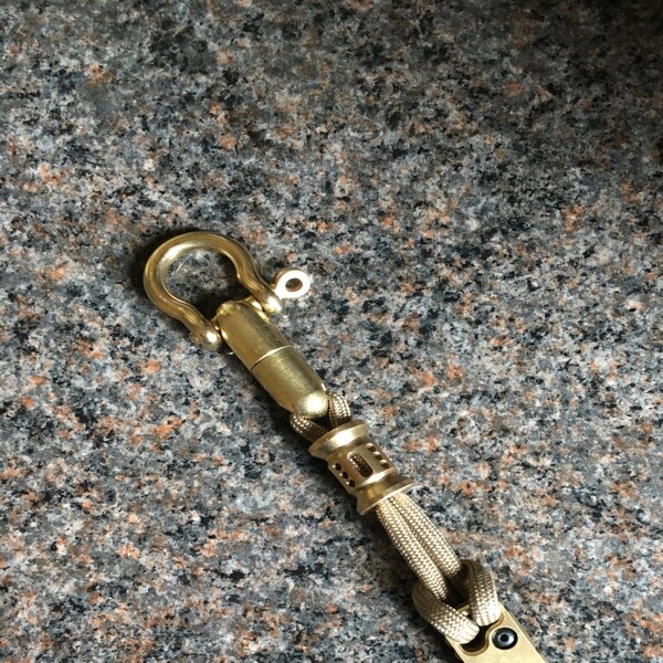 Strong Brass Keychain Magnet - Quick Connect Release - Etsy