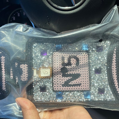 Rainbow Letter Patch 3D Self Adhesive Sticker 2.15 5.5cm Stick on ...