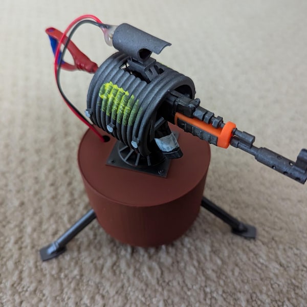 Rust Game 3D Printed Auto Turret - Etsy
