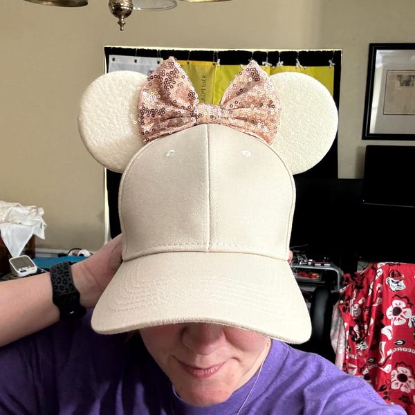 Minnie Mouse Hats, Disney Hats for Adults and Kids, Minnie Ears ...