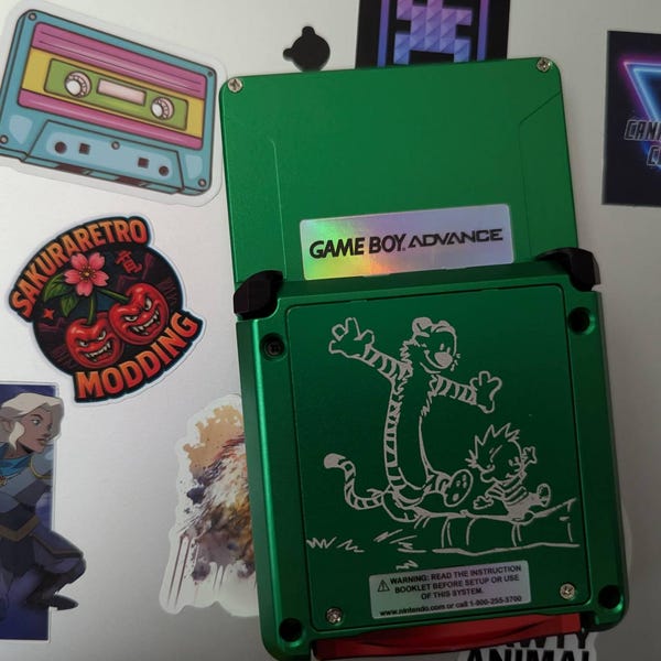 Anbernic RG35XX SP Super Megaman Mod Buttons, Stickers and Paper Card ...