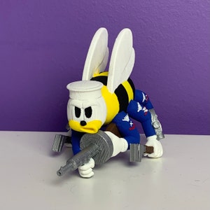 Navy Sea Bee Paintable 3D Model. - Etsy