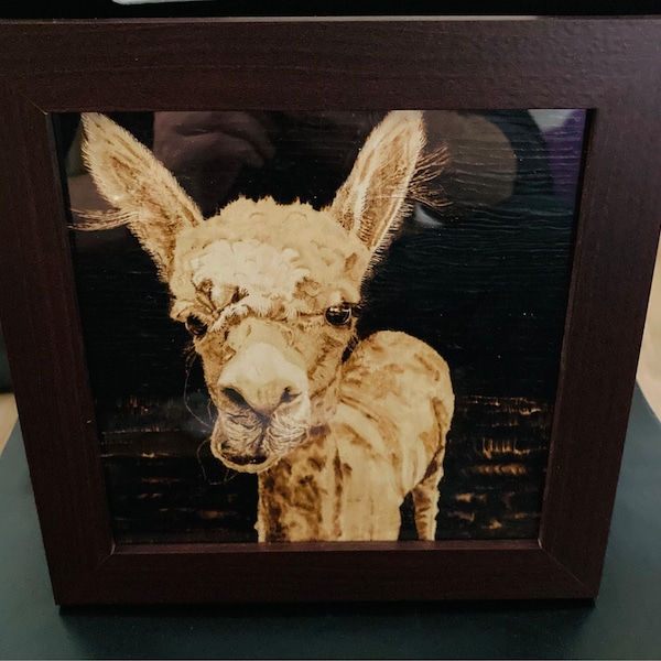 Handmade Classic Square Picture Photo Frames Wooden Effect 11 Colours ...