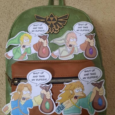 Old Animation Style Alice and Red Queen Sticker Holographic Waterproof ...