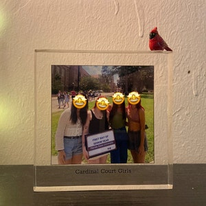 Custom Company Logo Office Desk Decor, Acrylic Business Logo Sign ...