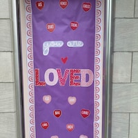 You Are Loved Bulletin Board Kit [valentine's Day] - Etsy Canada