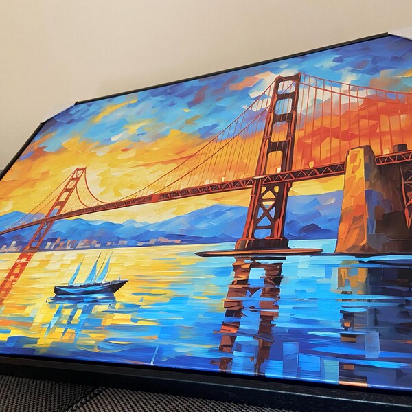 Sydney Opera House Famous Landmark Abstract Oil Painting Wall Art ...