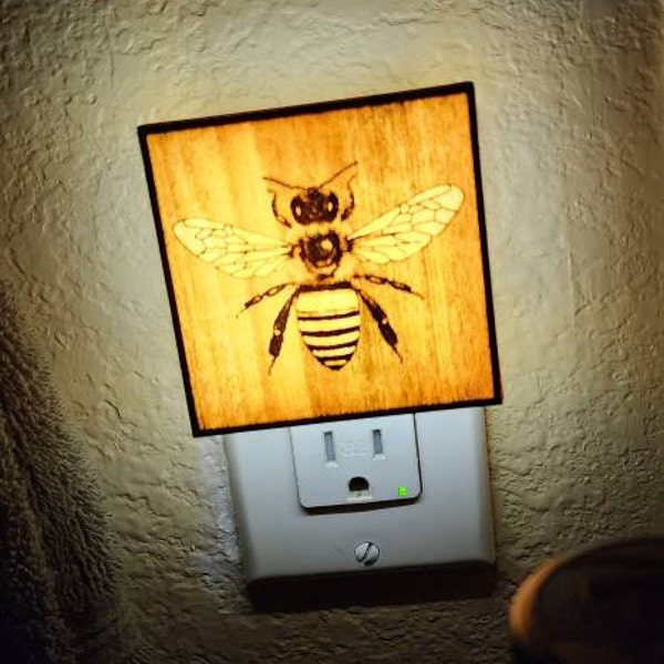 The Bee Night Light - Garden, Insect, Bug, Bugs Lantern - Etsy