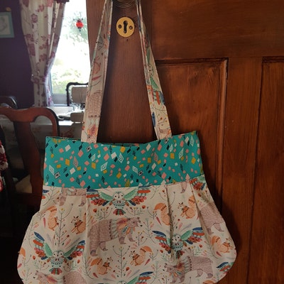 Handmade Cute Patchwork Handbag Small Tote Bag - Etsy