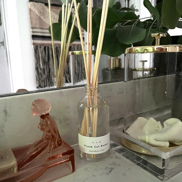 Orange Blossom Reed Diffuser | Handmade | Scented Diffuser Gift | Vegan ...