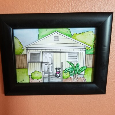 ABC House Print - Etsy
