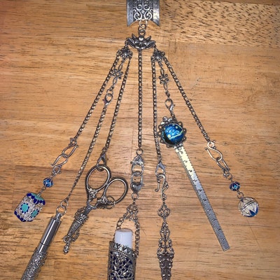 Silver Filigree Embellished Mini Ballpoint Pen With Removable Vintage ...